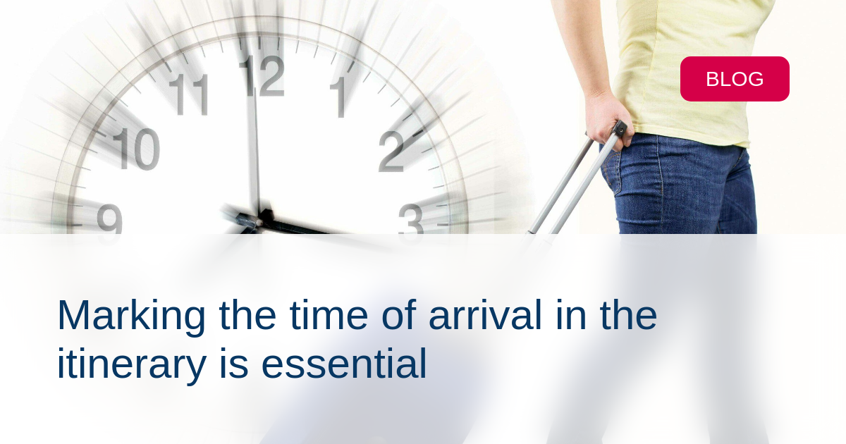 Why mark the arrival time via the online itinerary? - Atena blog