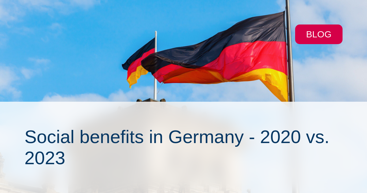 How have social benefits for people living in Germany changed in the ...