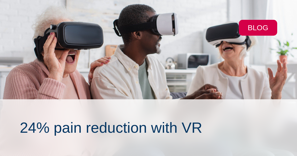 The use of virtual reality (VR) in pain management in the elderly ...