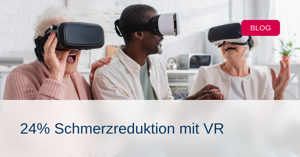 Der Einsatz von virtueller Realität (VR) in der Schmerztherapie bei älteren Menschen - Atena-Blog