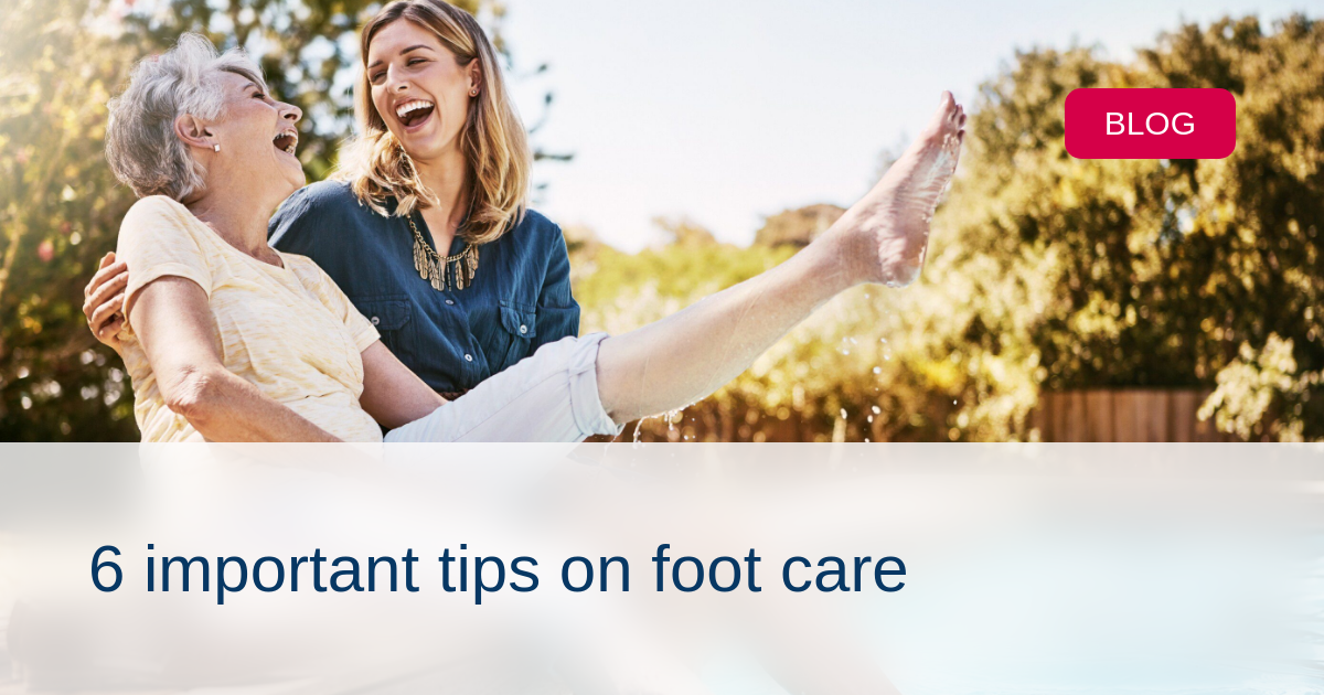 Foot care for seniors: why it's important and how caregivers can help ...